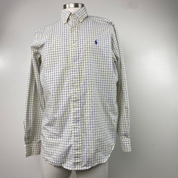 Ralph Lauren Blue Label | Shirts | Ralph Lauren Mens Medium Classic Fit ...